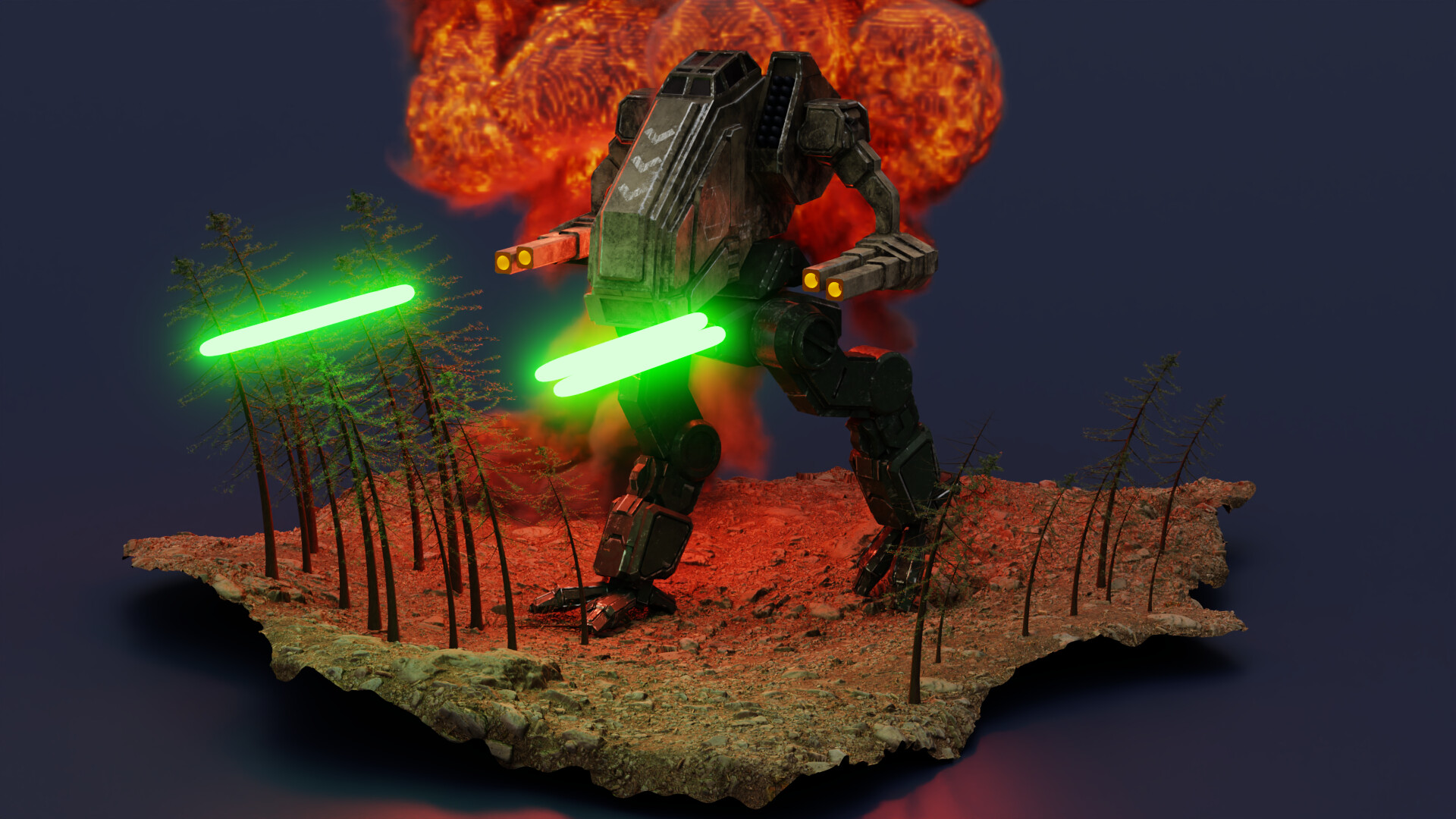 ArtStation - Mechanical Warfare