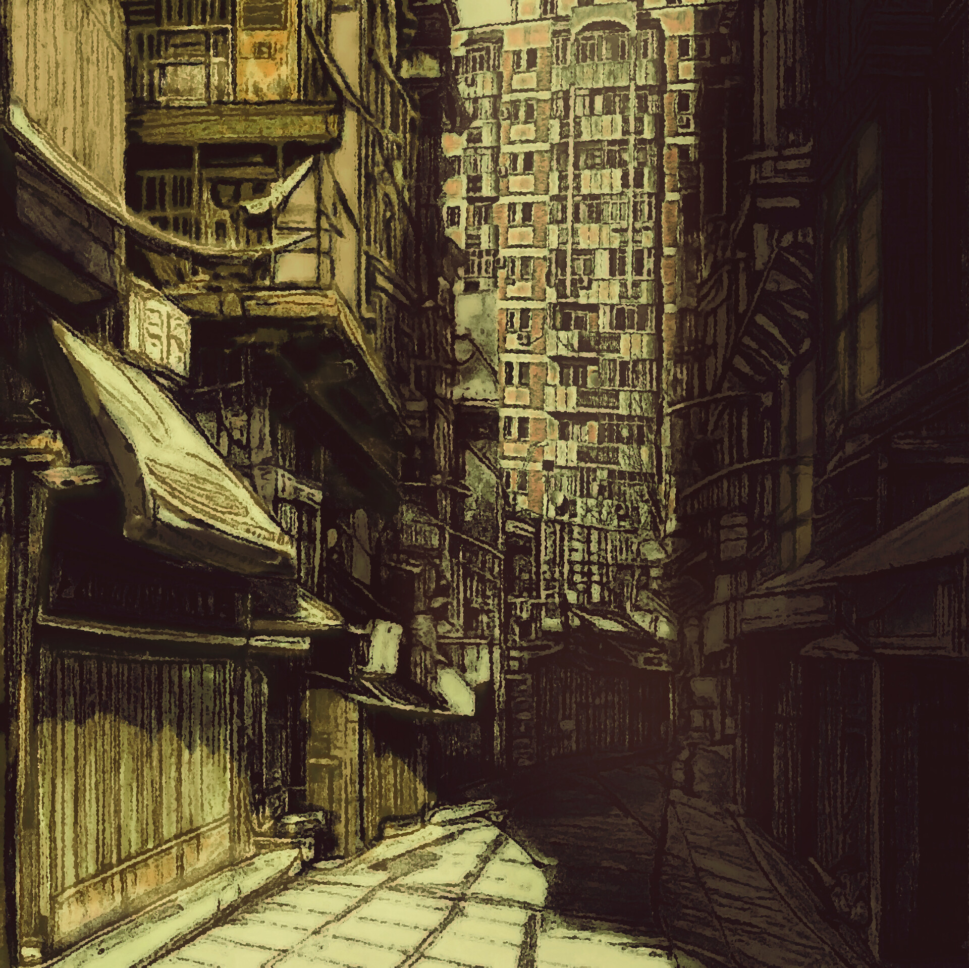 ArtStation - Old background art