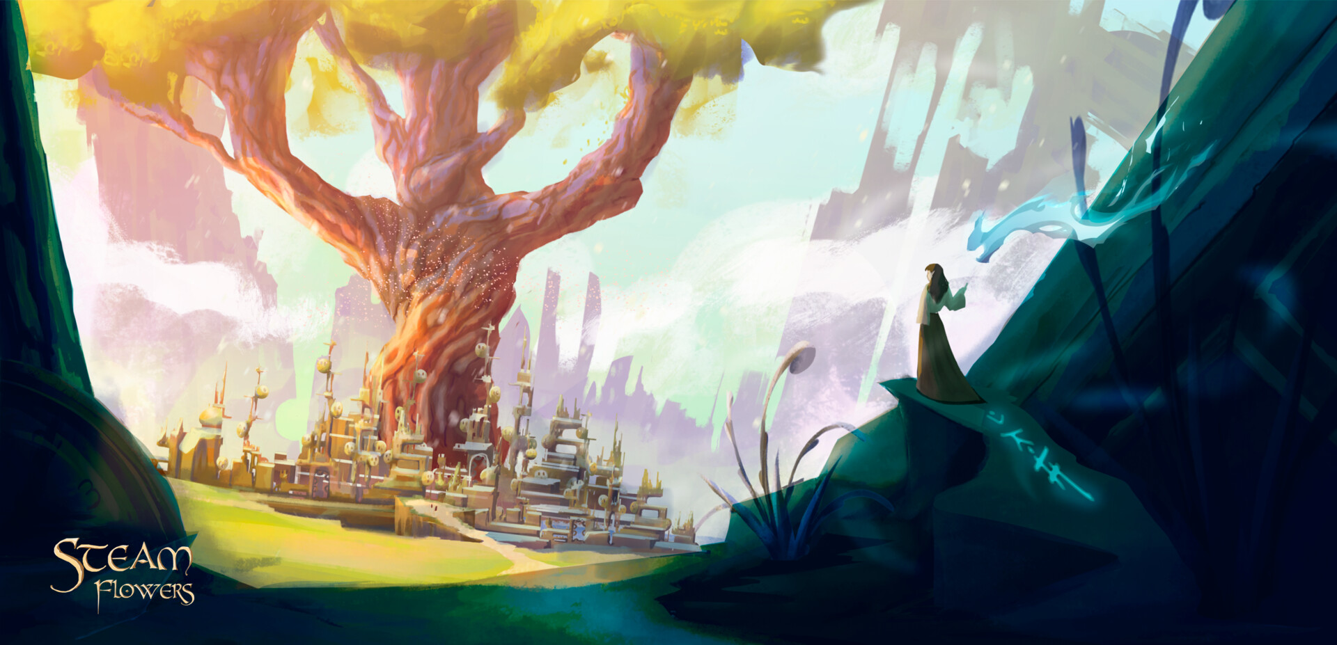 Dayan Quiñones - Steam Flowers / Environment