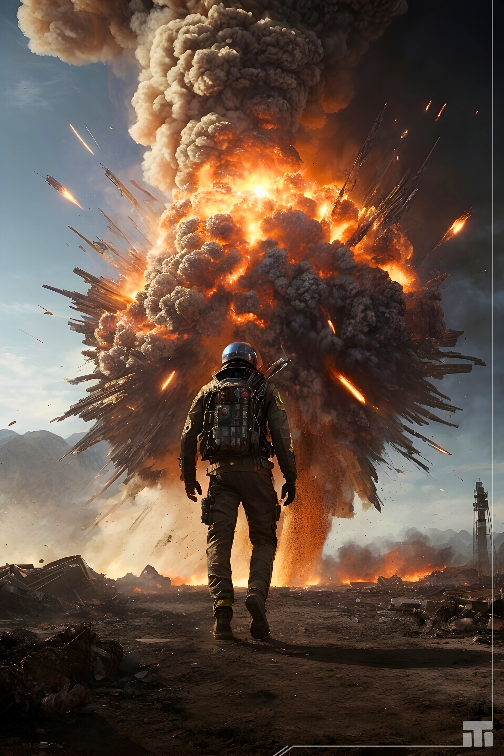 ArtStation - When the bomb drops