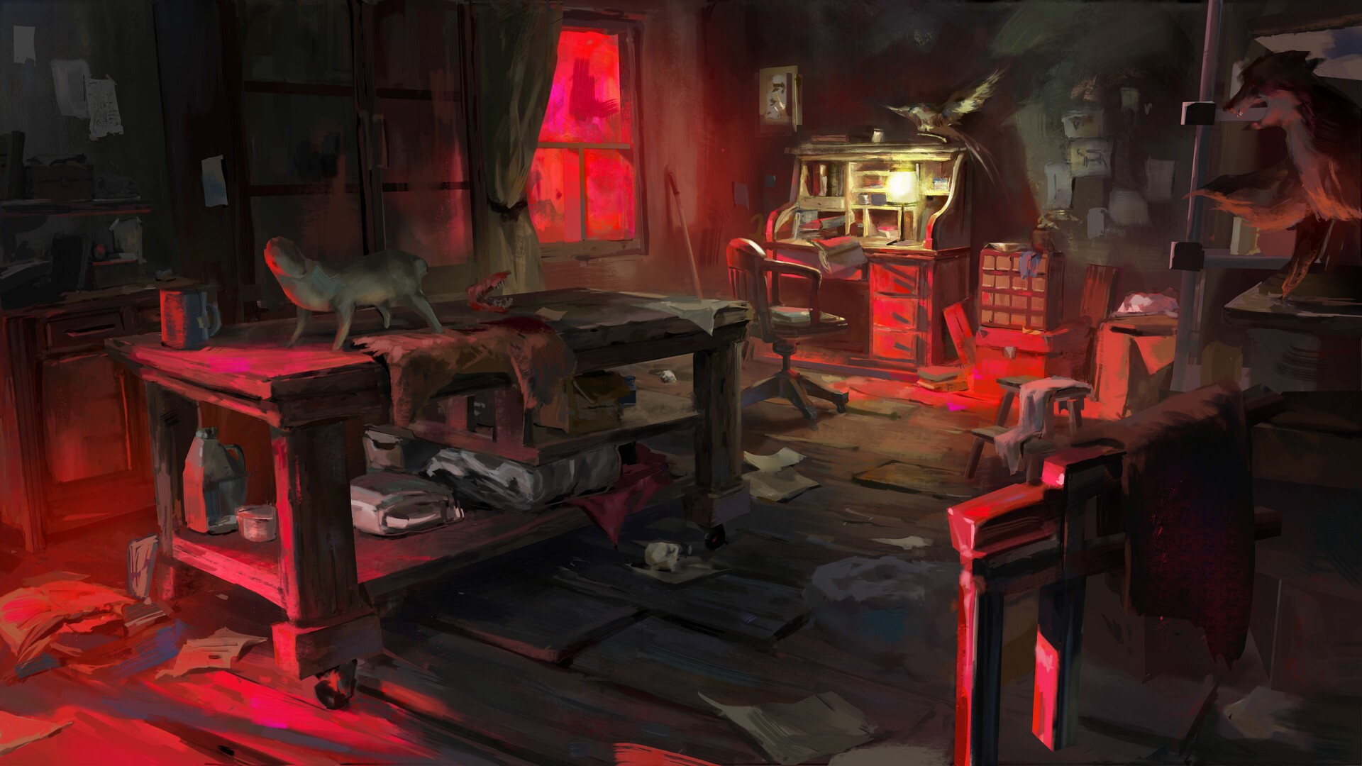 ArtStation - Red Room