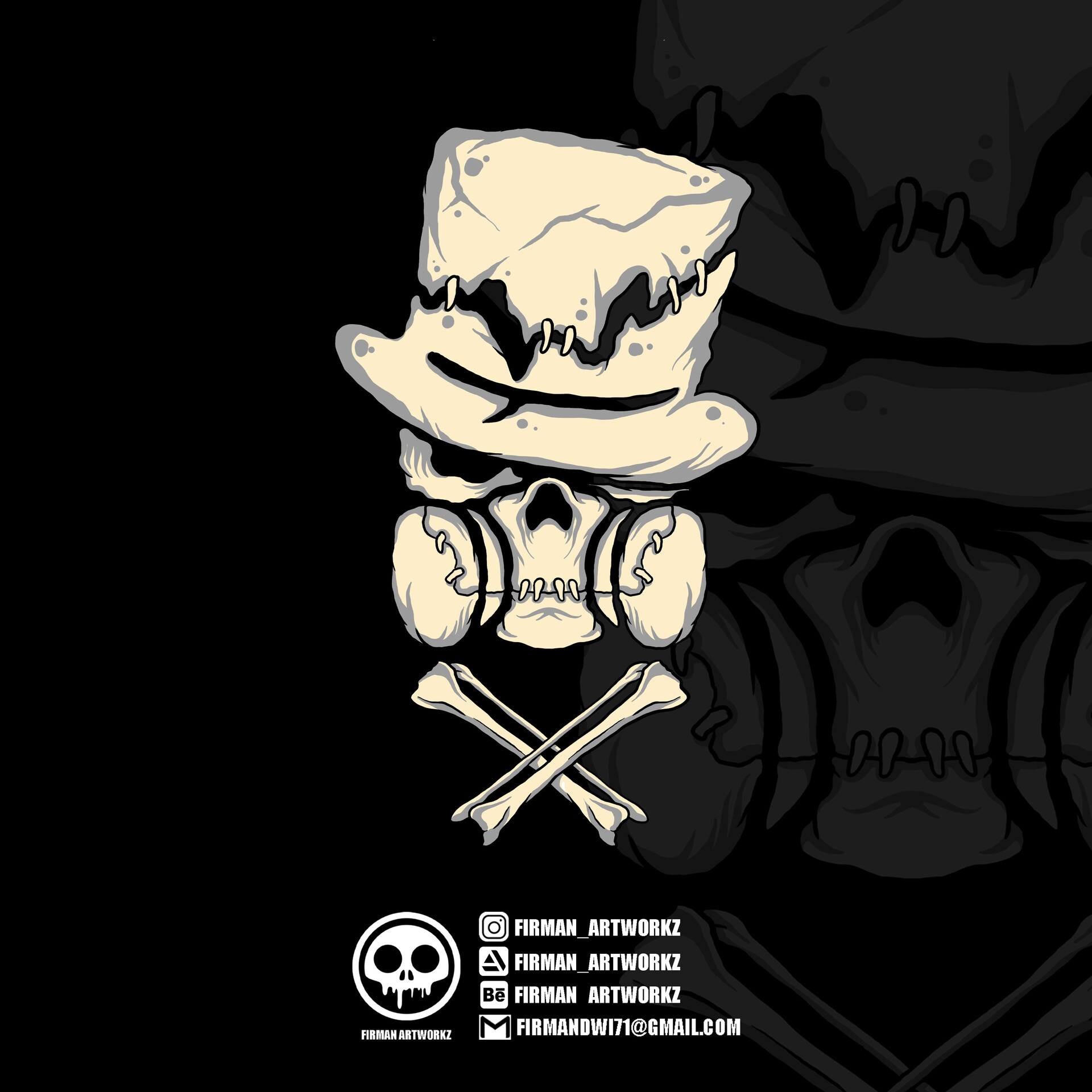 ArtStation - Muv muv skull