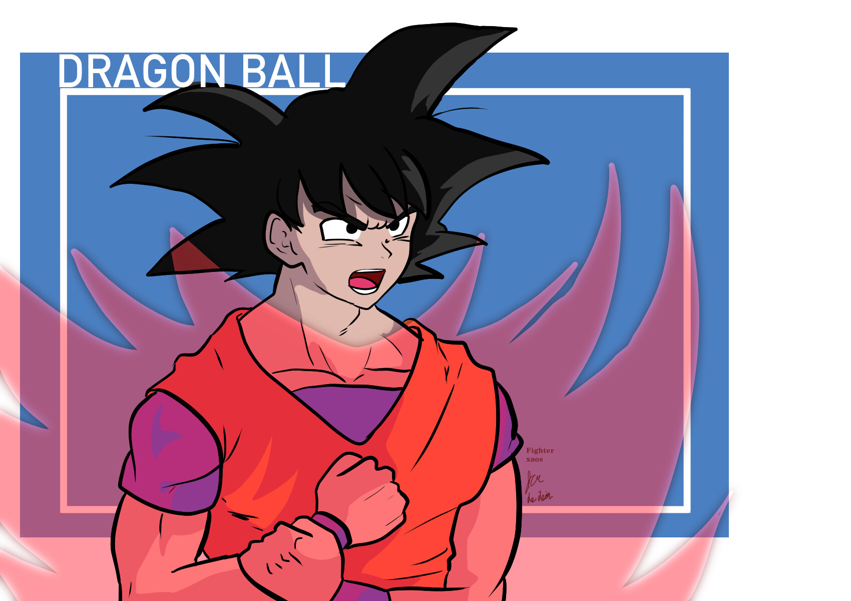 ArtStation - Goku warm up