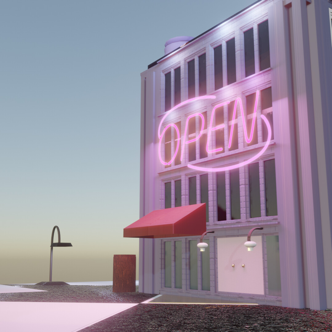 ArtStation - Modular Design - Open Shop Home