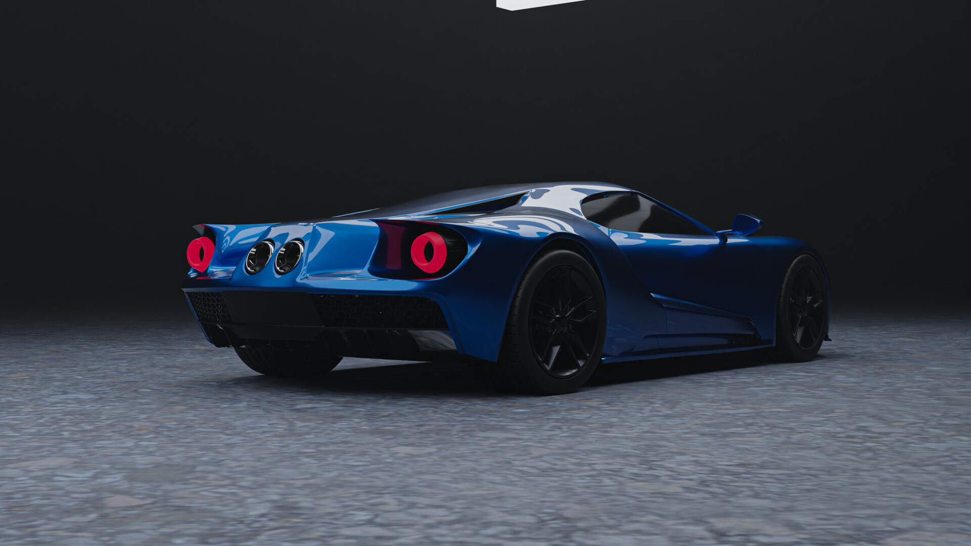 ArtStation - Ford GT 2018