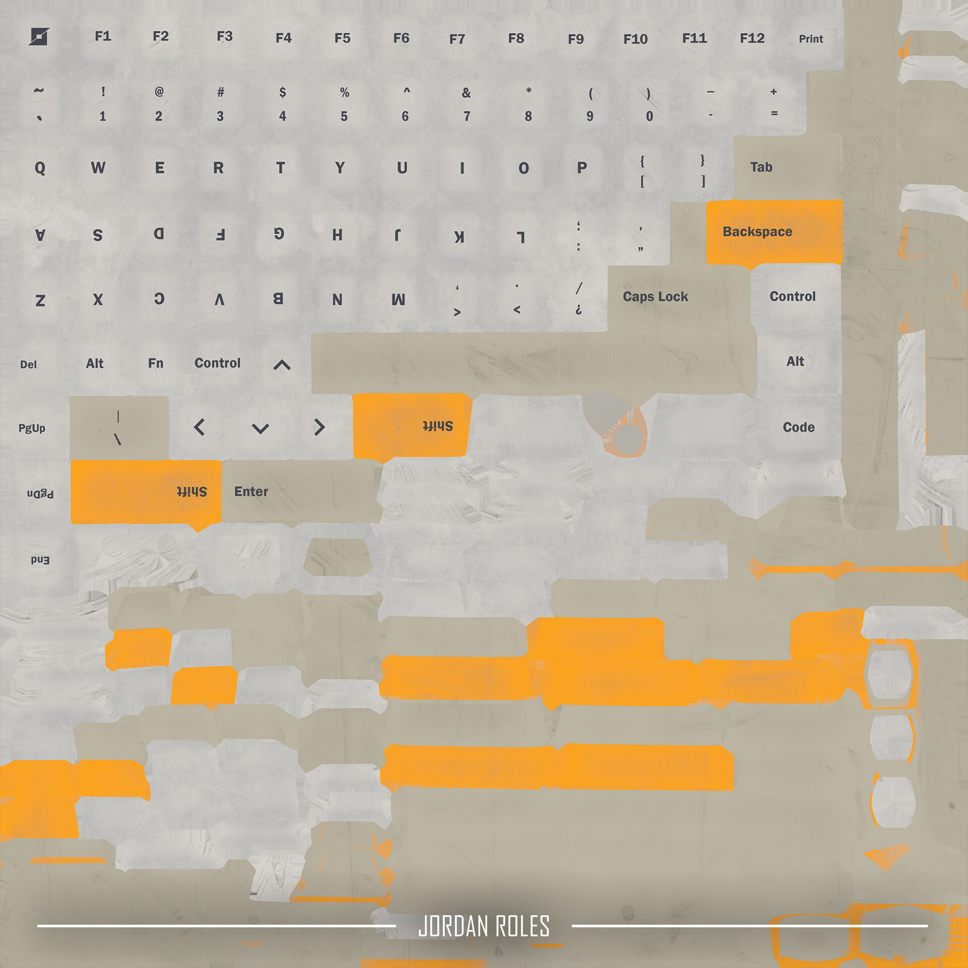 Jordan Roles Portfolio - Mechanical Keyboard (GMMK Pro) - Realistic ...