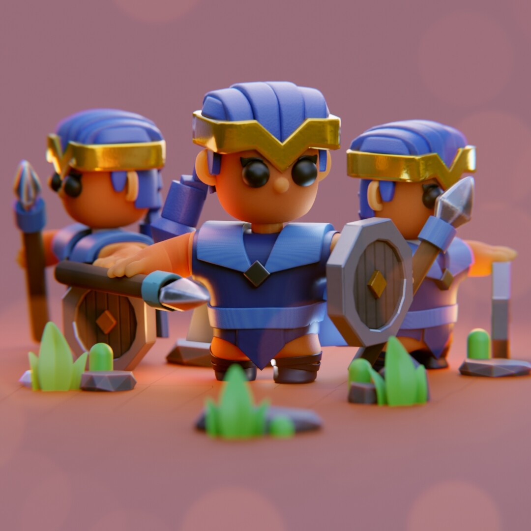 ArtStation - Clash mini💕