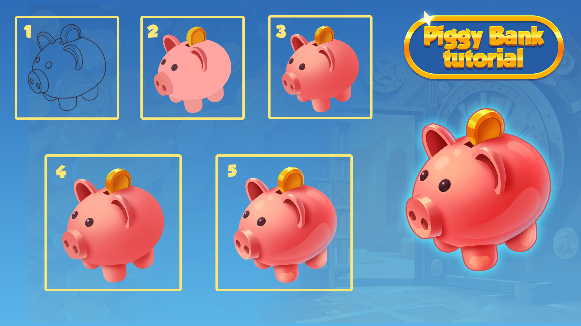 ArtStation - Piggy Bank