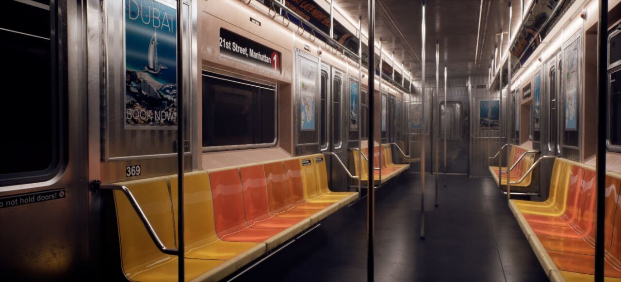 ArtStation - Metro Interior Design