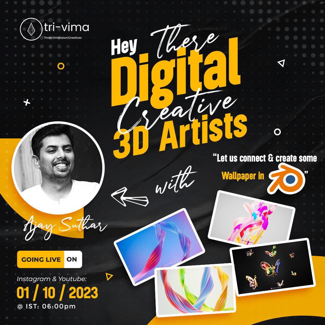 ArtStation - Live Blender Learning 3d Wallpaper