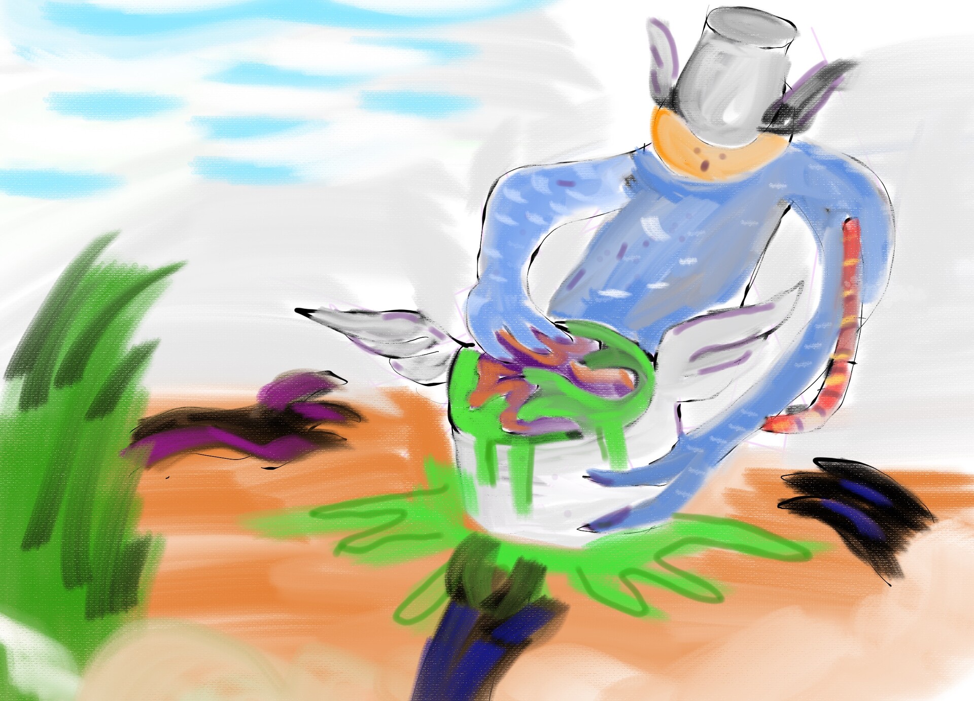 ArtStation - Monster chef