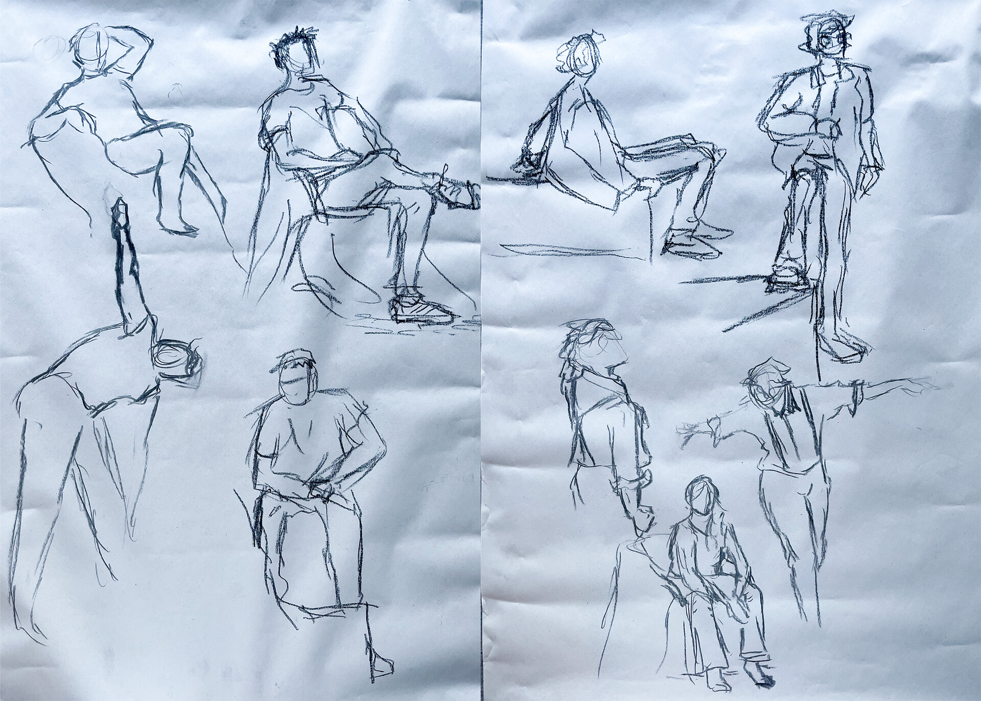 ArtStation - Life Drawing - First Year Semester 1 University