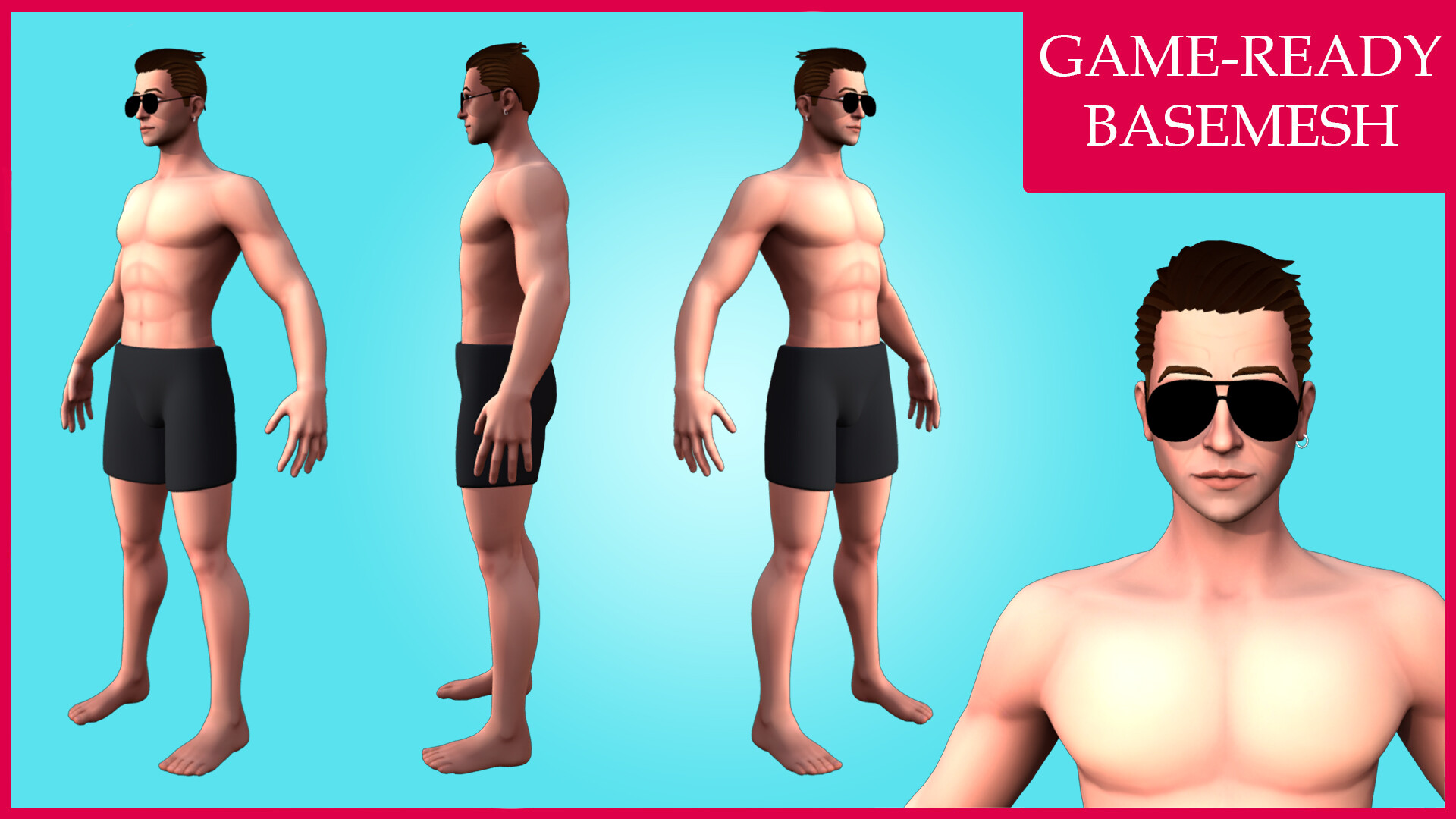 ArtStation - Robert 2: Stylized Male Character - Rigged