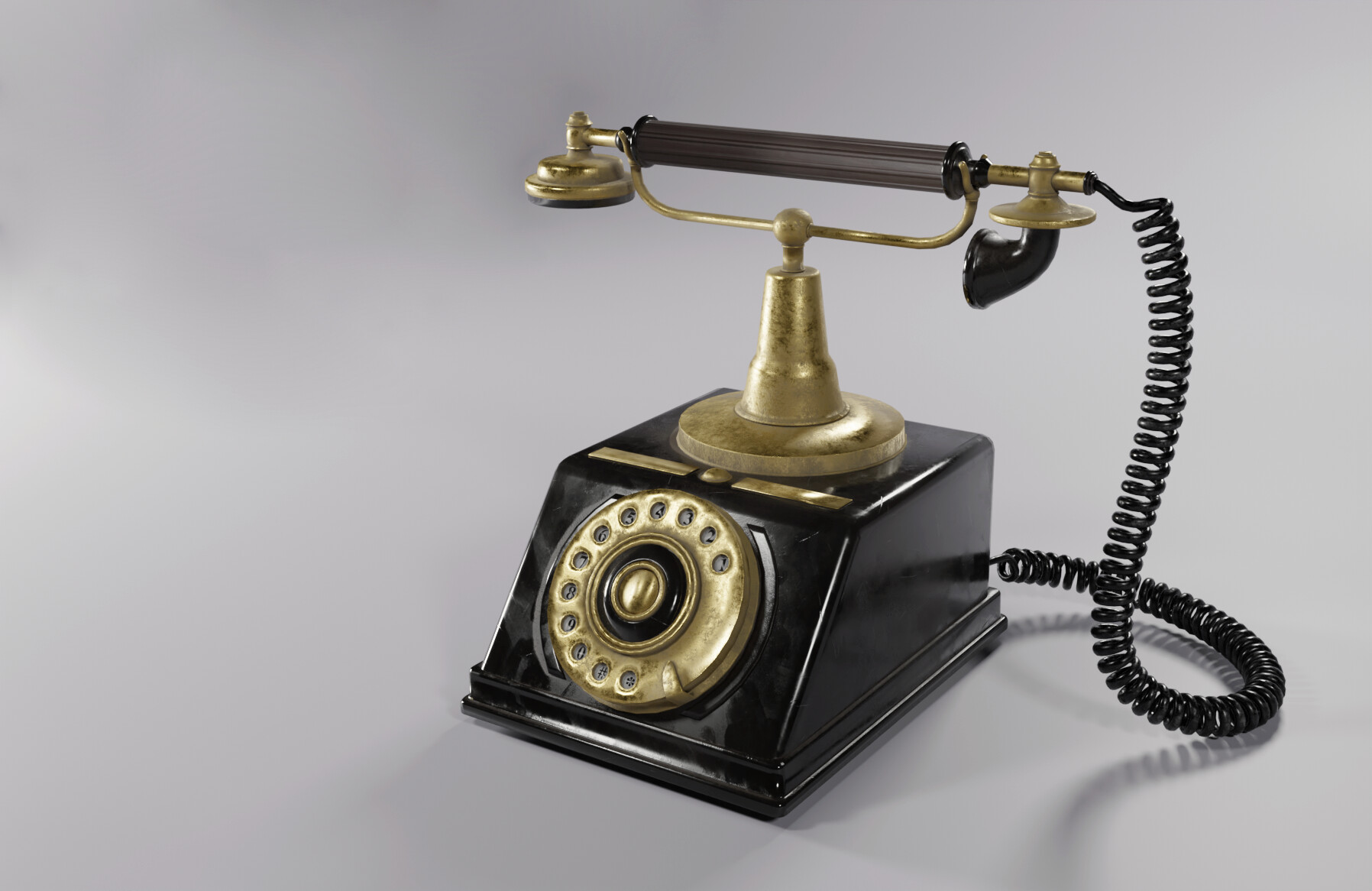 ArtStation - Vintage Phone
