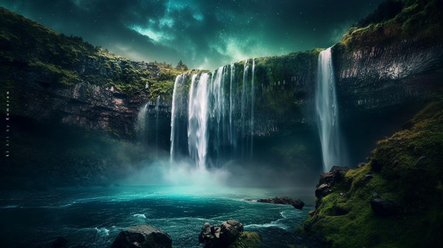 ArtStation - Living Waterfalls
