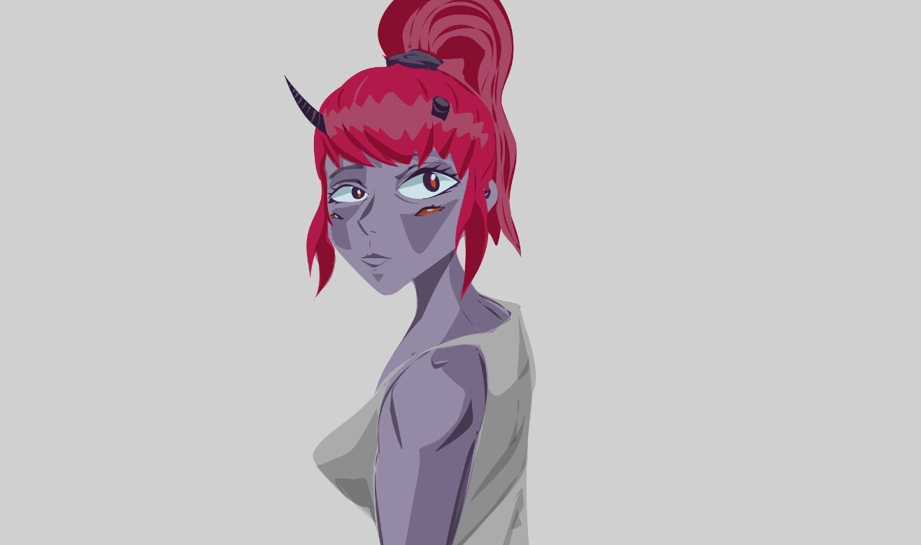 ArtStation - Violet (Second OC)