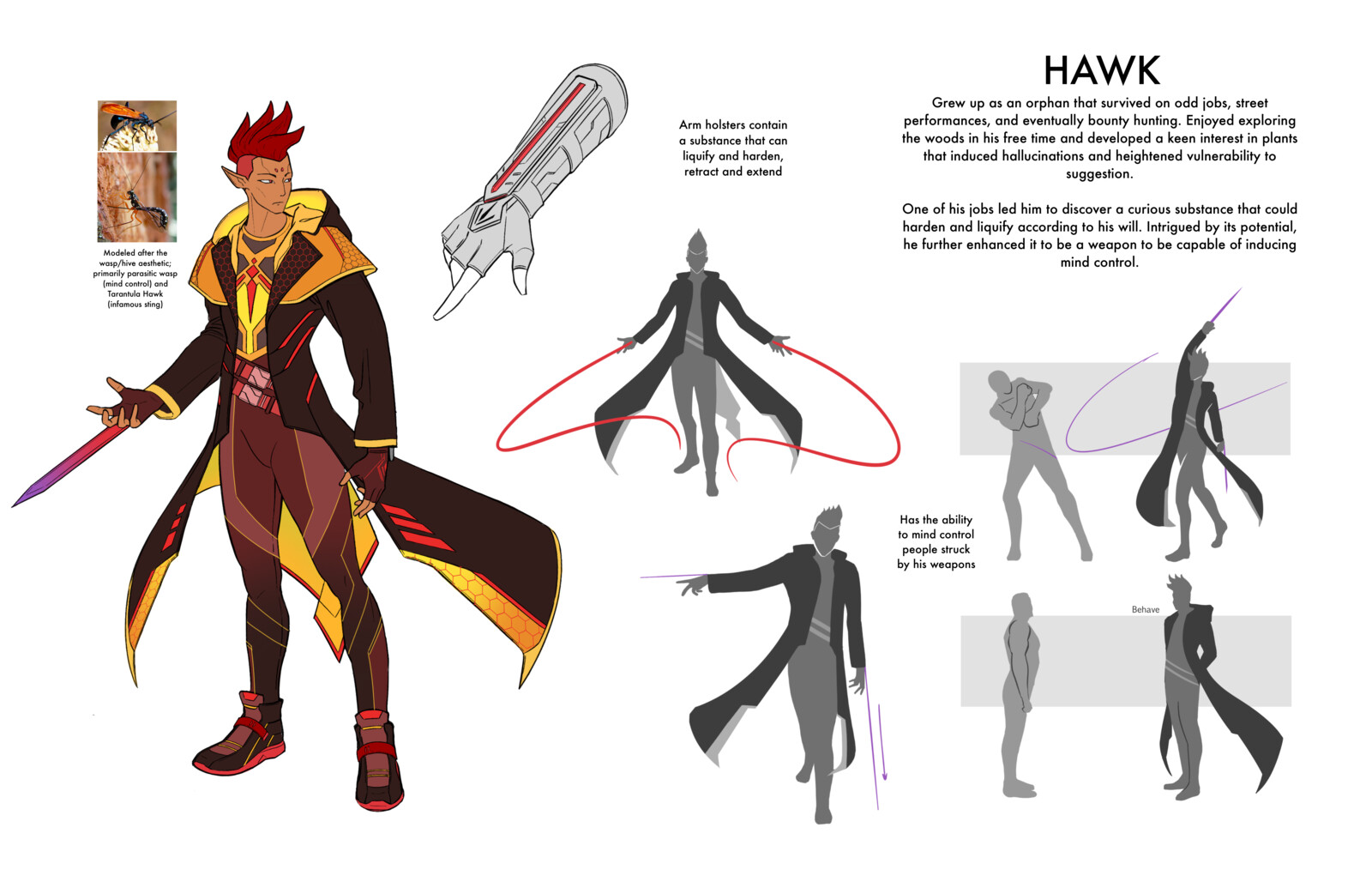 Daniel Morales - Project: CRIMSON BLADE | HAWK