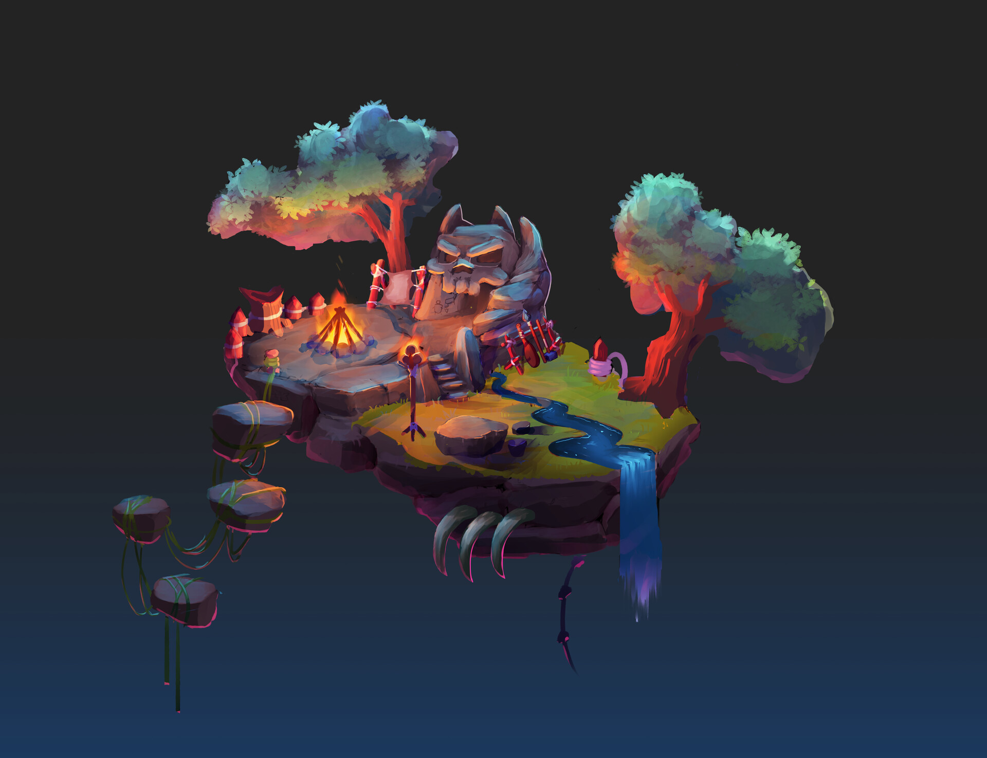 ArtStation - Game level concept