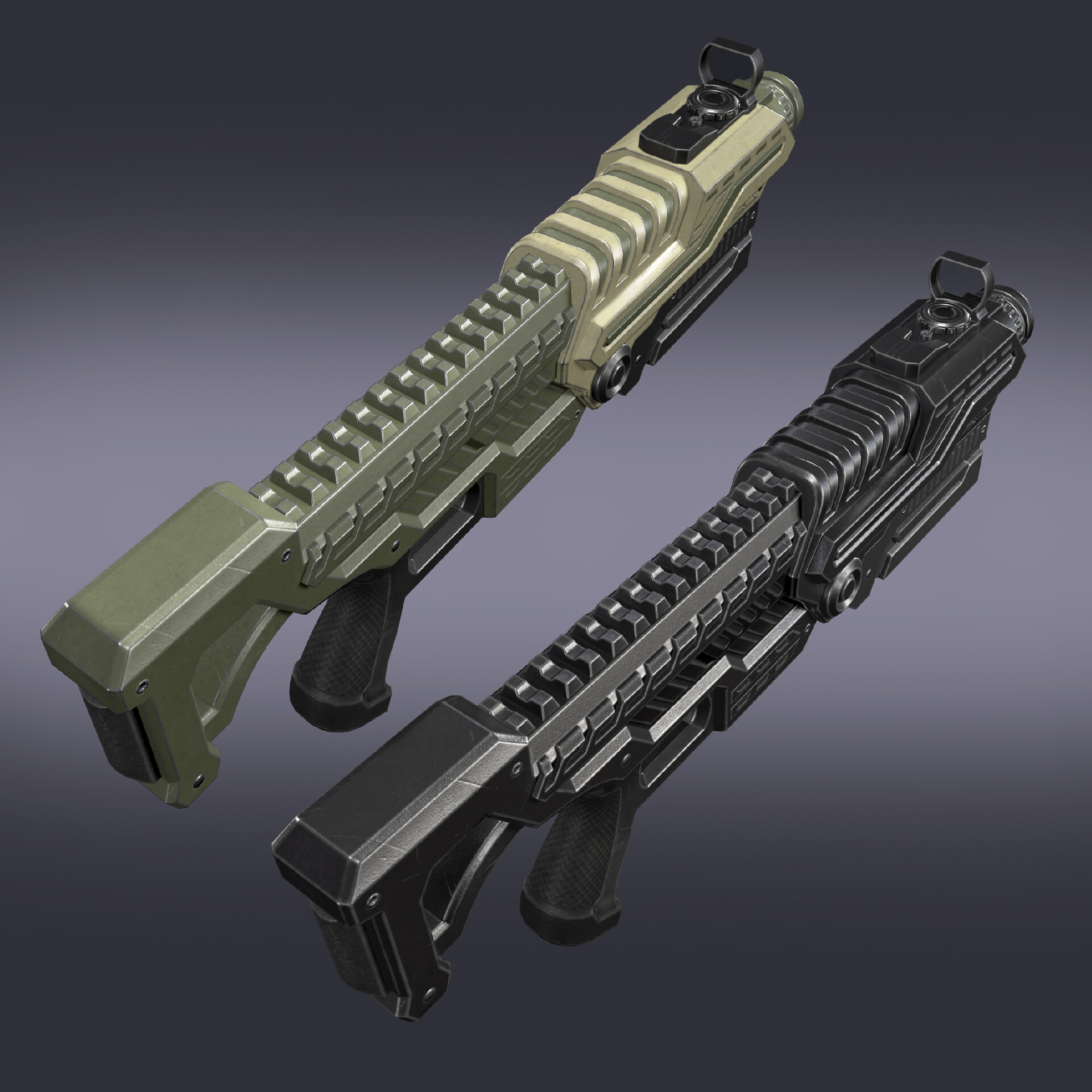 ArtStation - Sci-Fi Gun