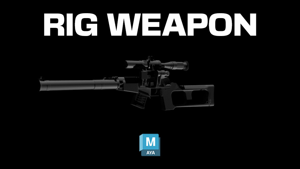 ArtStation - Rig weapon VSS