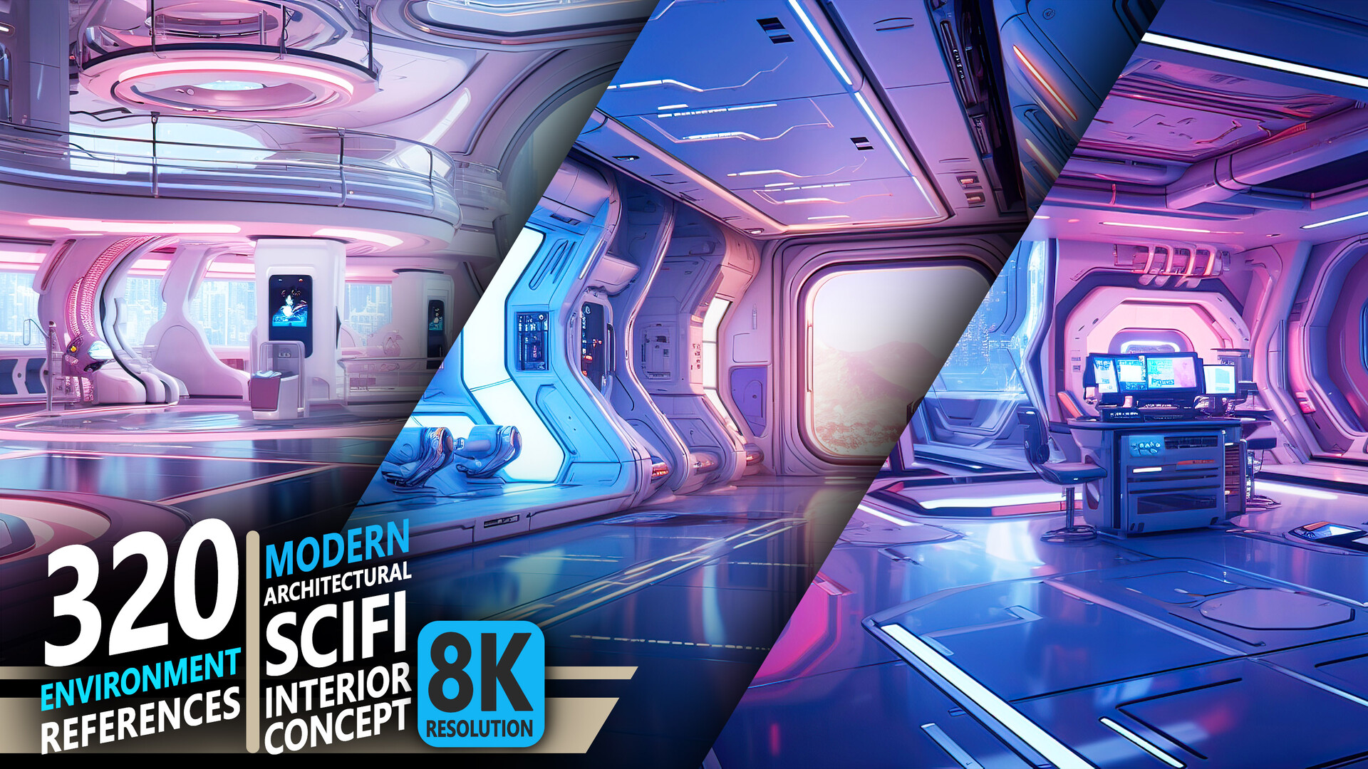 DreamWork | Studio - 320 Modern Arcitectural Scifi Interior Concept ...