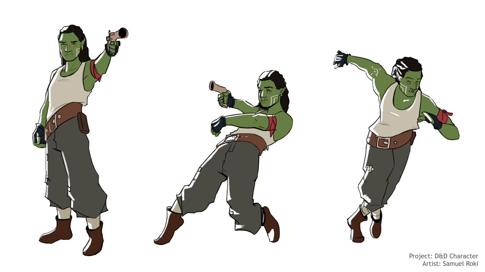 Roki Roki - Dungeons & Dragons | Original Character Design