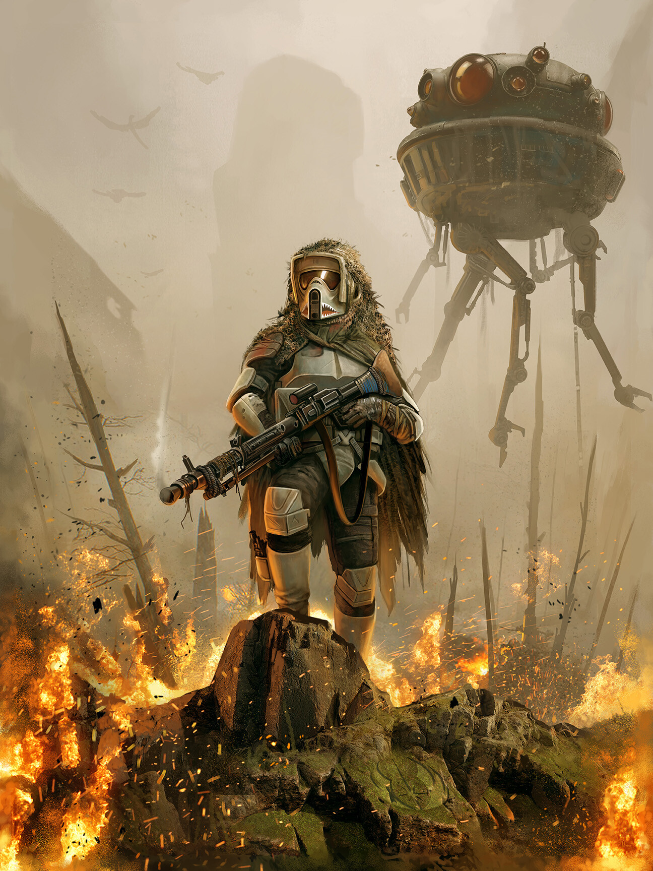 ArtStation - Scout Trooper - Pathfinder