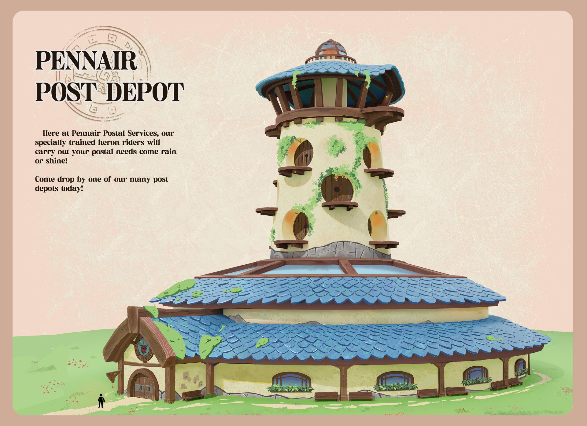 ArtStation - Pennair Post Depot