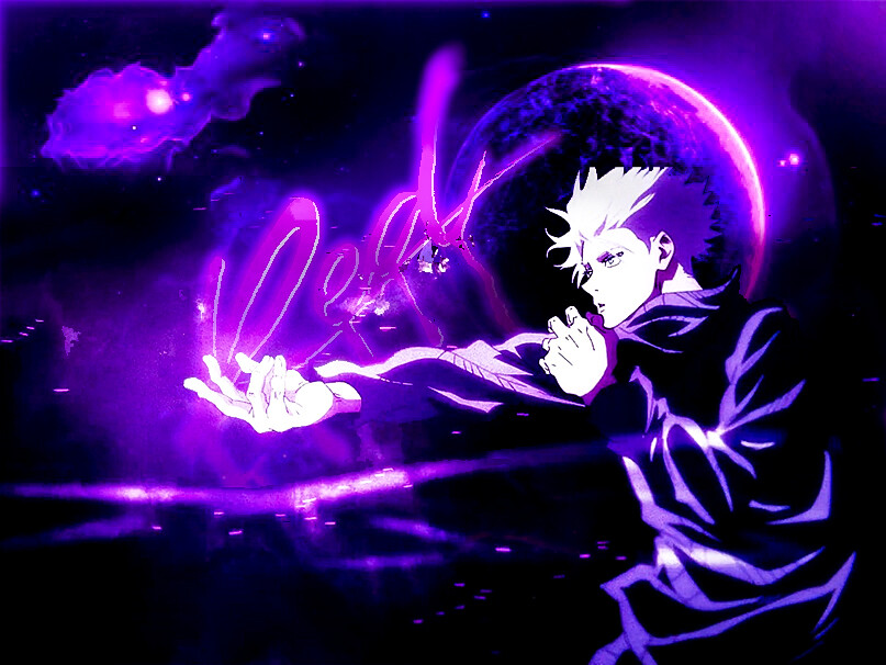 ArtStation - Whole Lotta Purple-Gojo Satoru