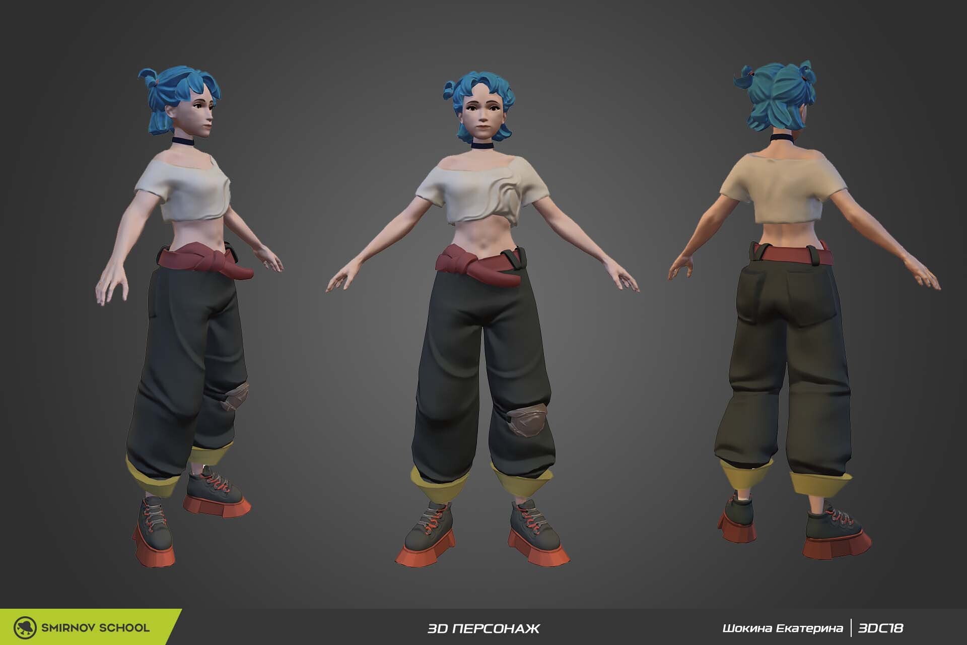 ArtStation - Low Poly Character