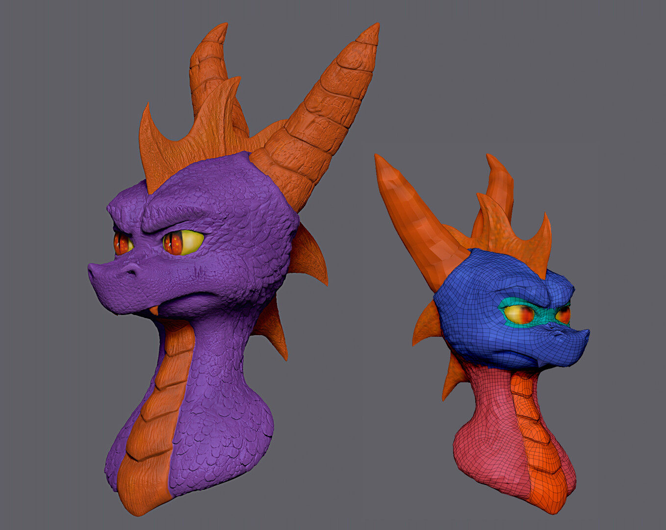 ArtStation - Spyro 3D model