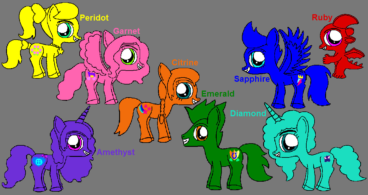 ArtStation - return of the crystal ponies