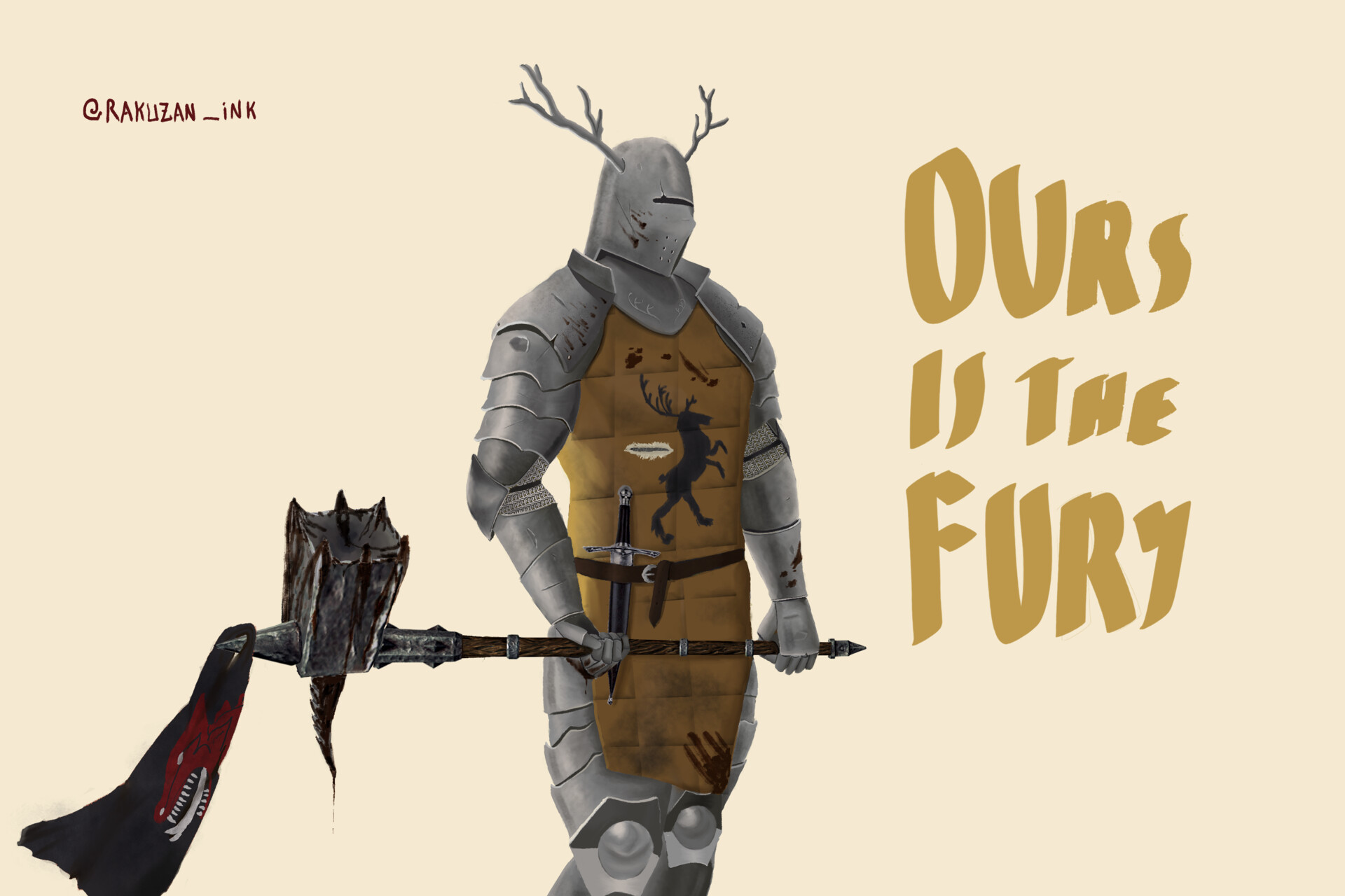 ArtStation - Robert Baratheon