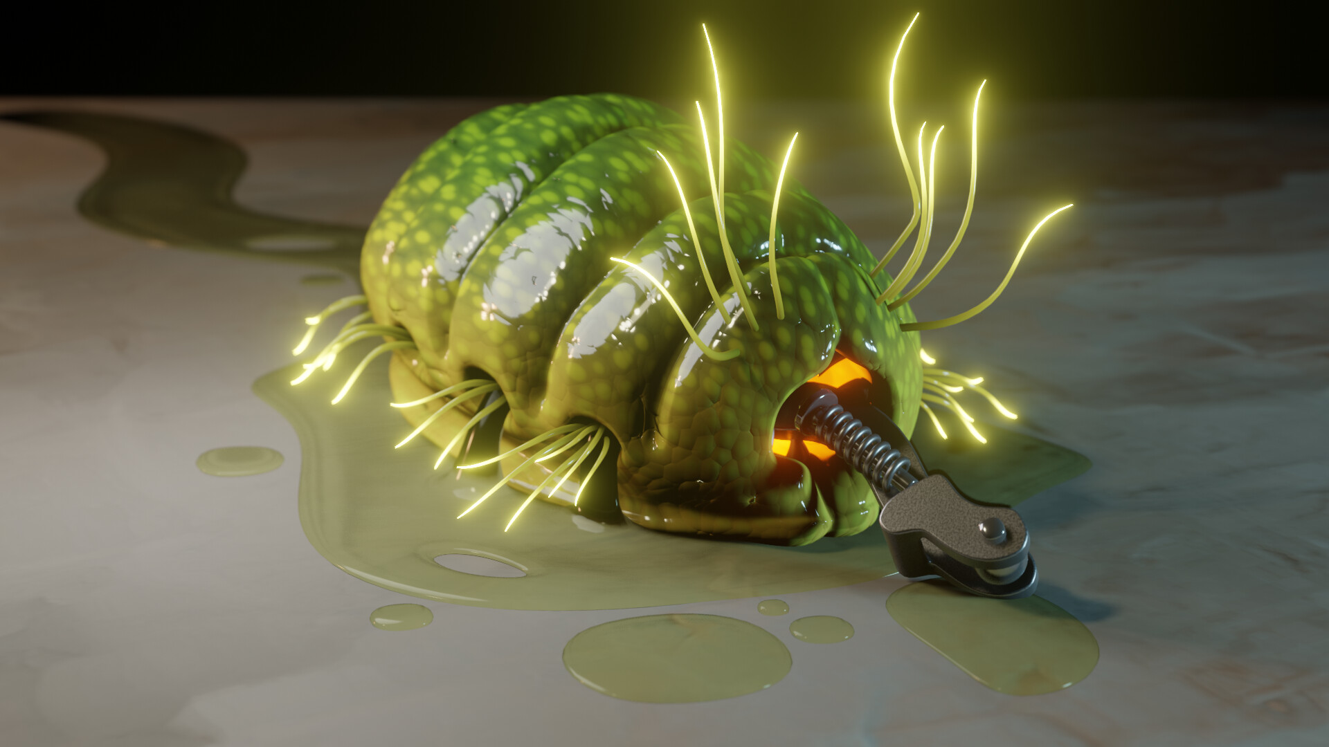 ArtStation - WIP Alien slug bro
