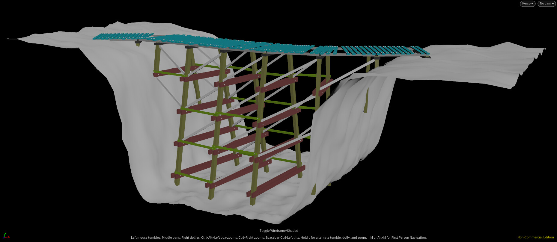 ArtStation - Houdini : Archaic Bridge Generator