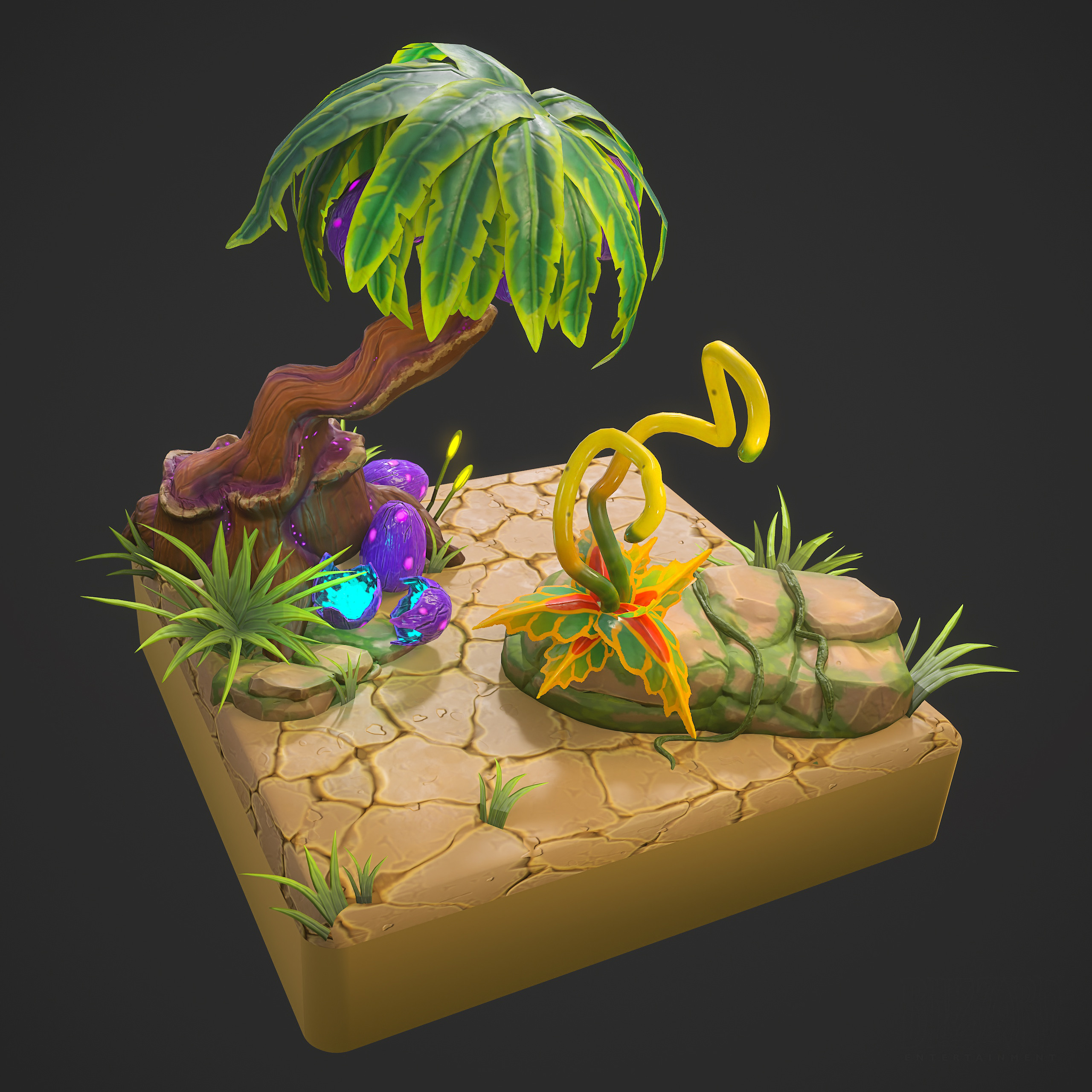 Ryan Dao - Stylized Biome