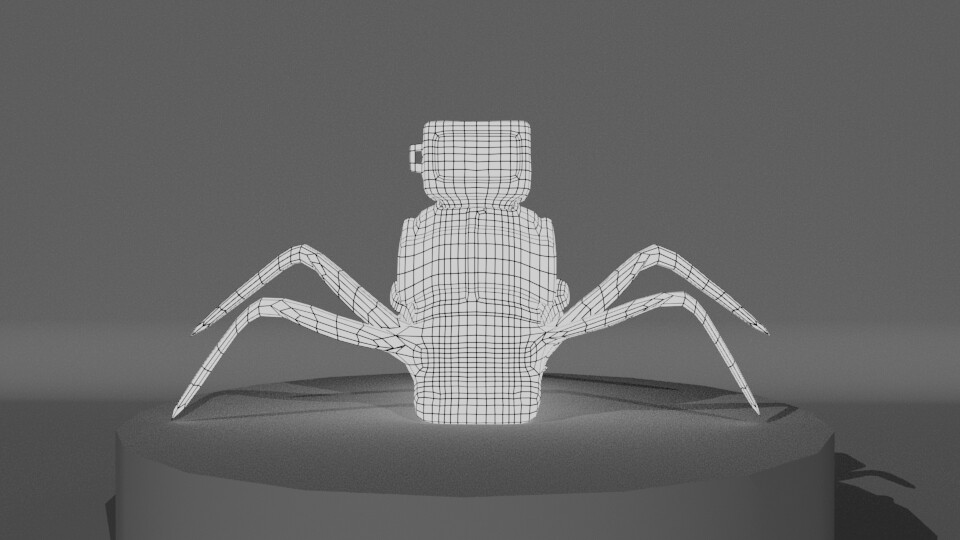 Abraham Estrada - Spider-Ram stylize Enemy Assest