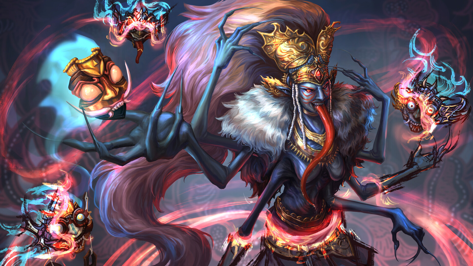 ArtStation - Queen Rangda