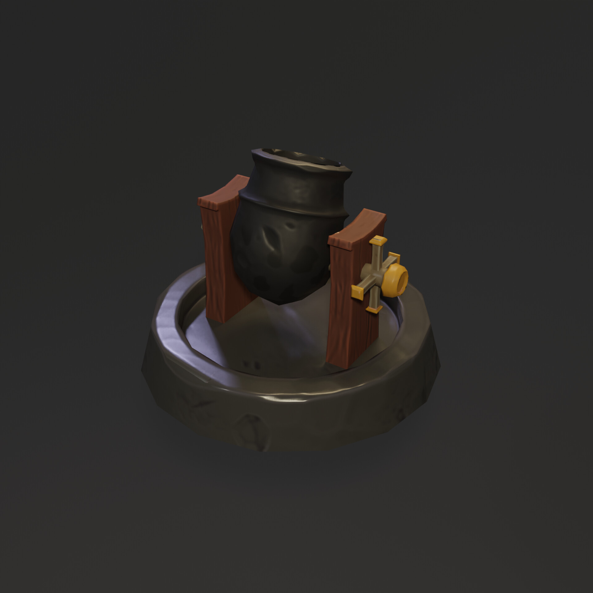 ArtStation - Stylized Mortar