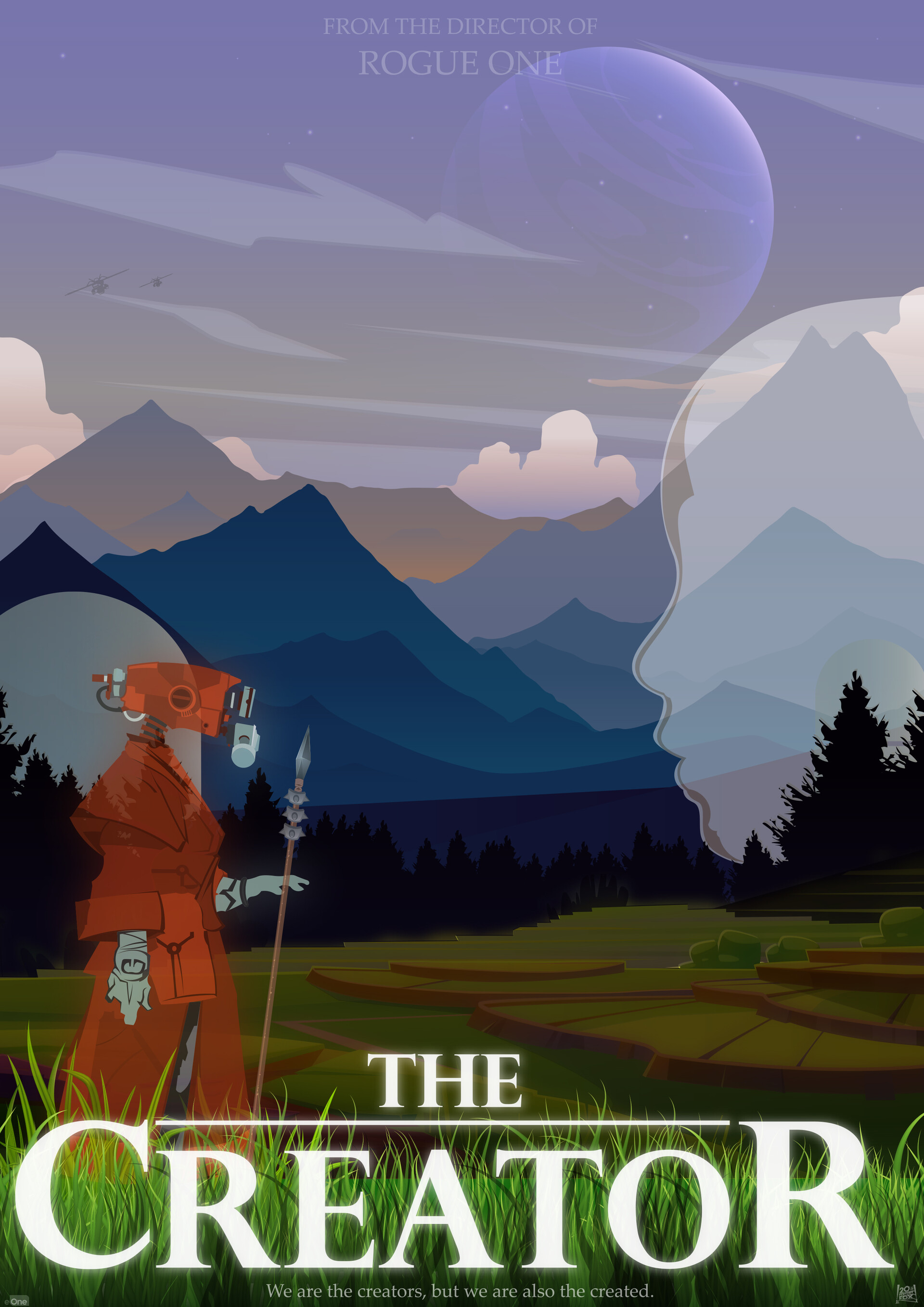 ArtStation - The Creator Rises : The Creator