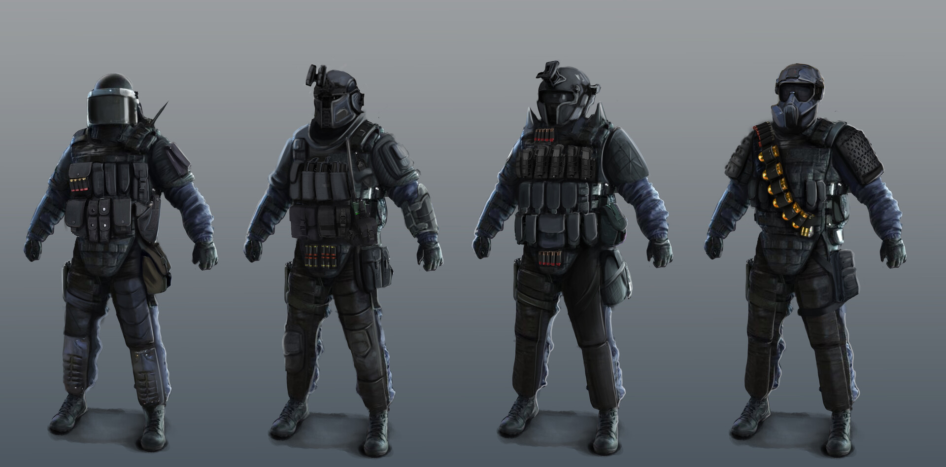 ArtStation - Police special forces