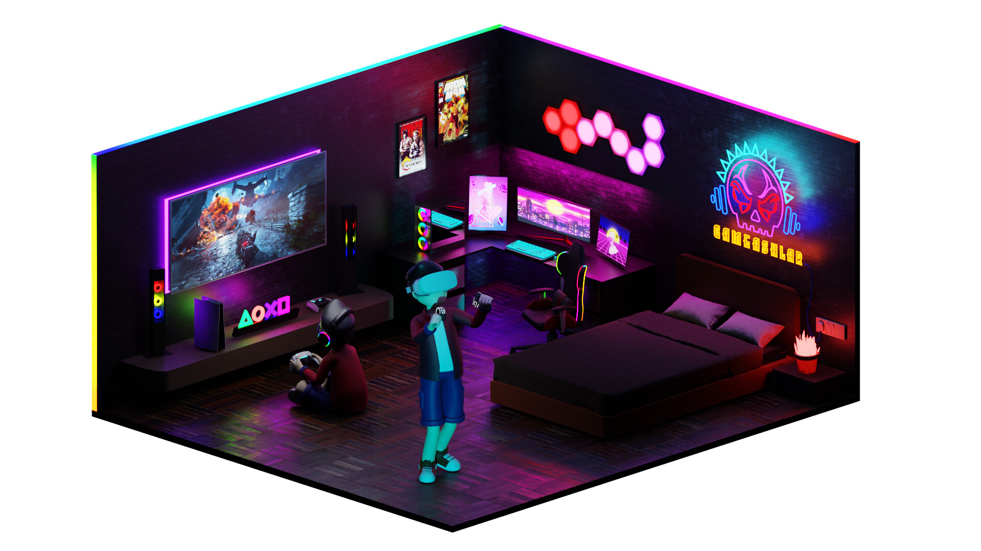 ArtStation - 3D Room