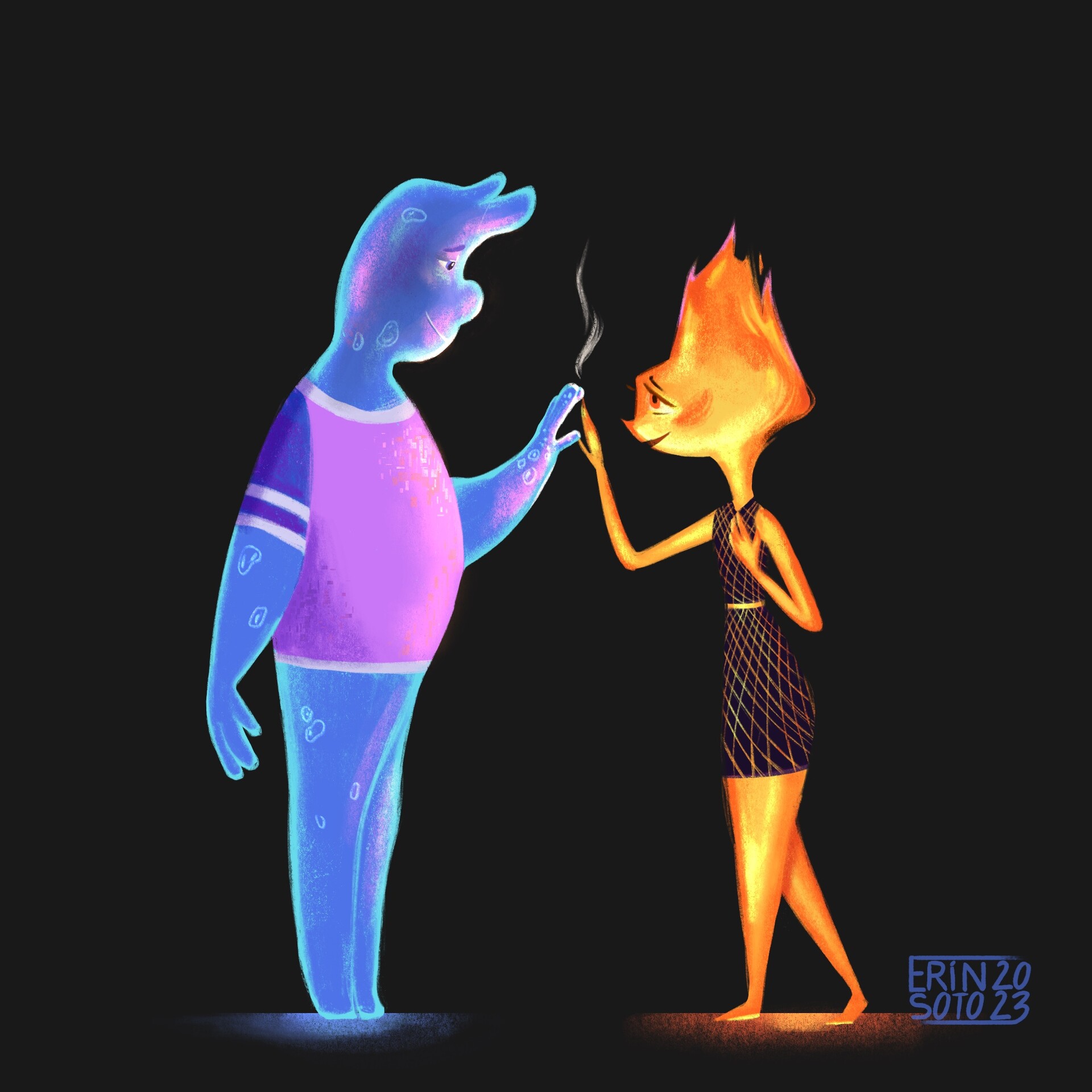 ArtStation - Disney Elemental study (Fanart)