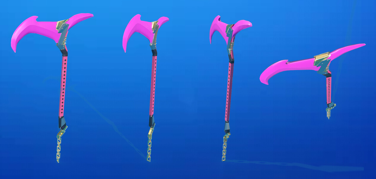 ArtStation - Rift Edge Fortnite Pickaxe Attempt