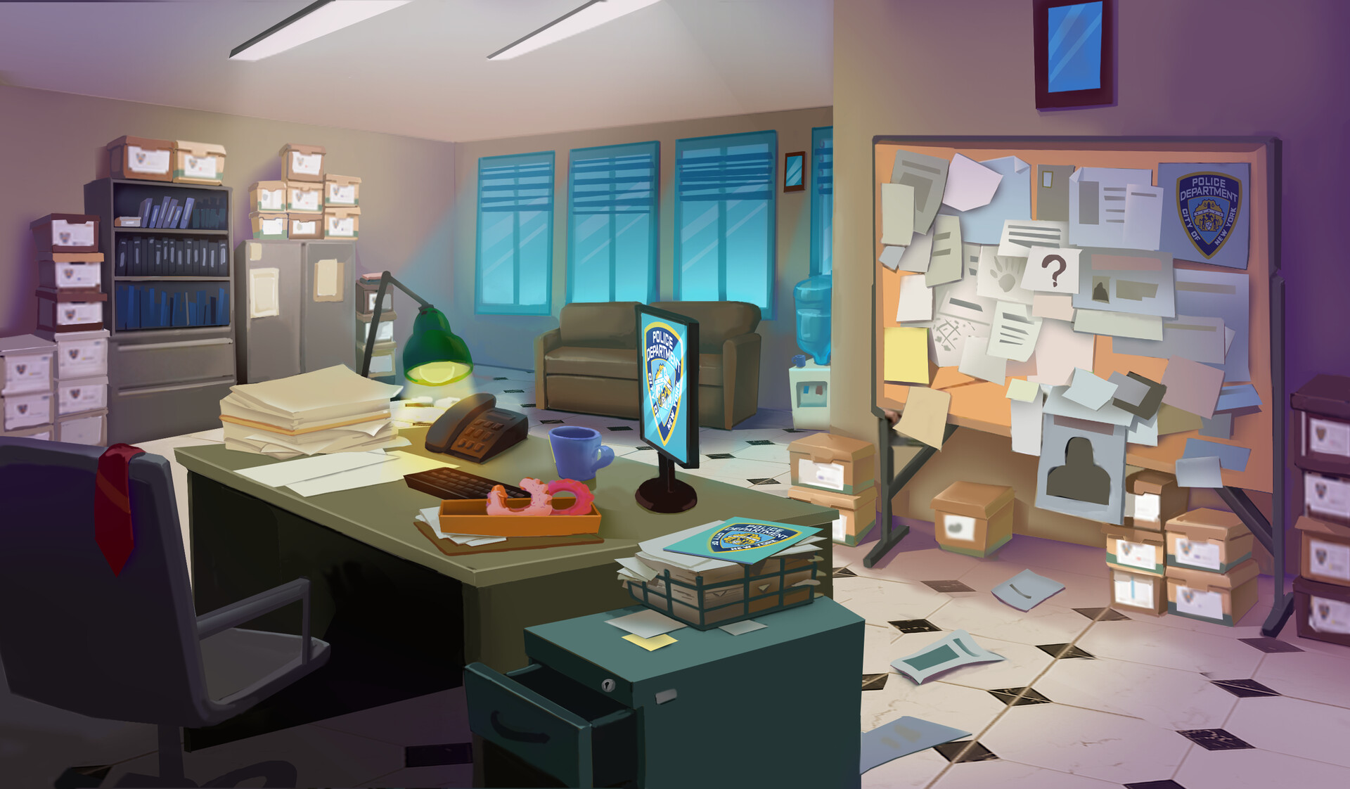 ArtStation - police department