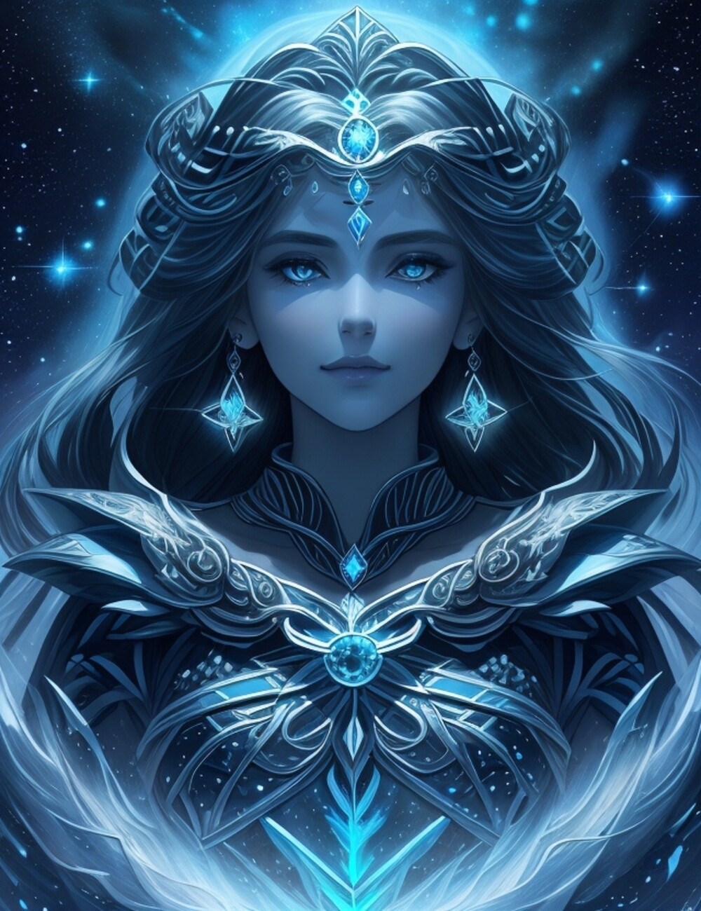 ArtStation - representation of Selene