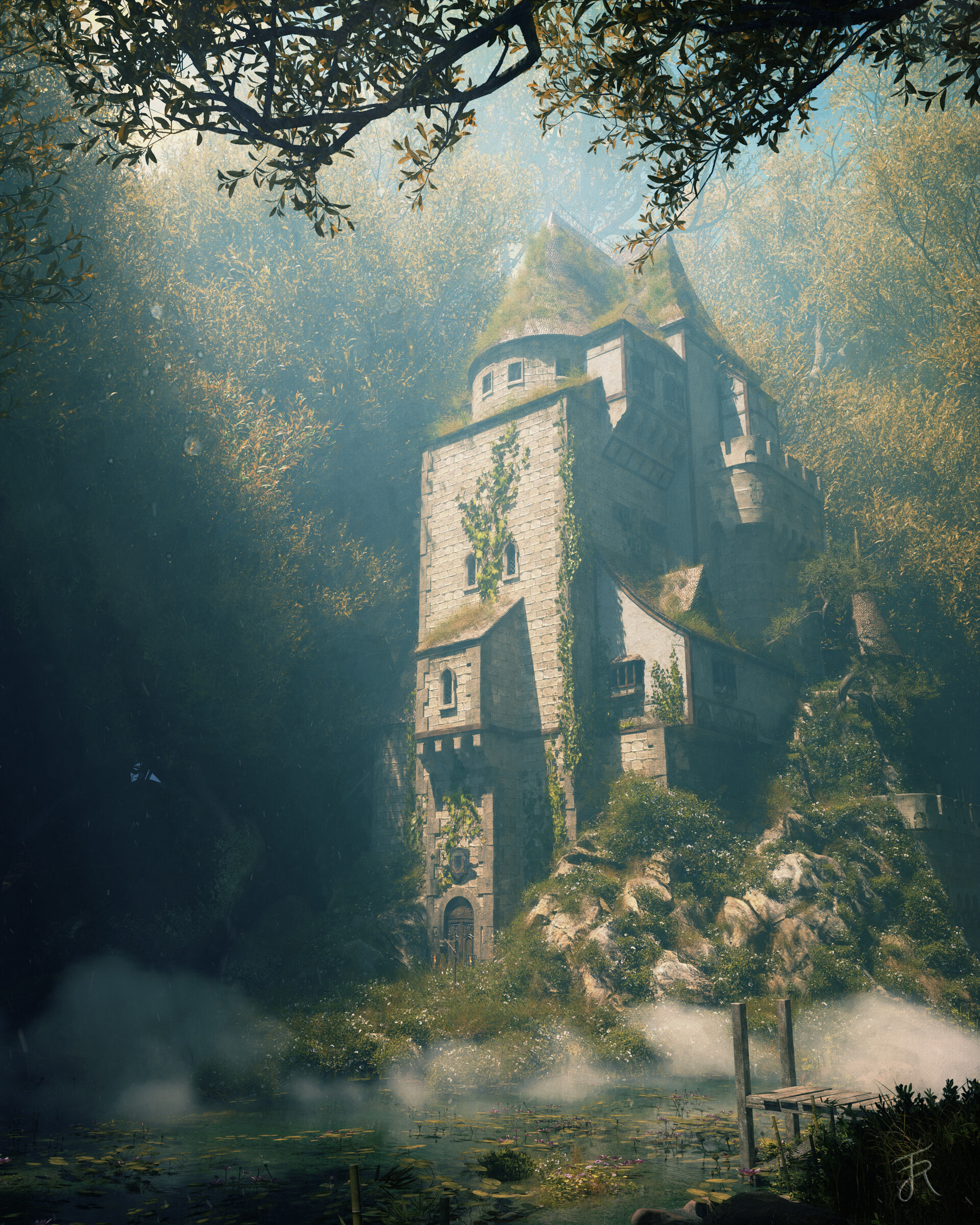 ArtStation - Enchanted Castle