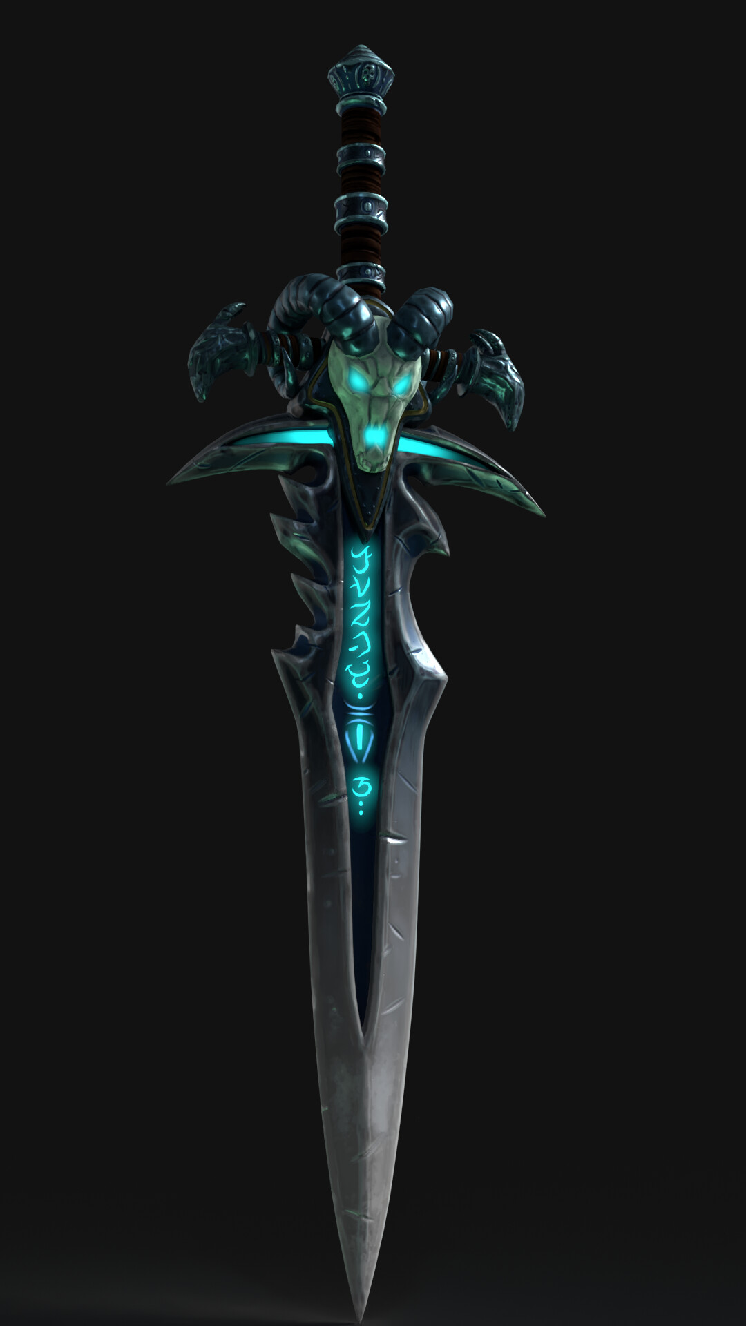 ArtStation - Frostmourne 3D model fan art (remake)