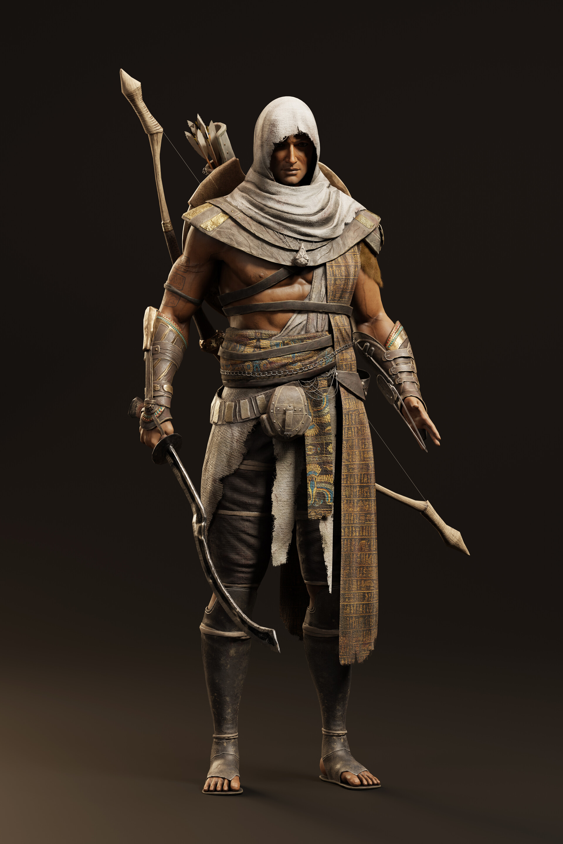 ArtStation - BAYEK OF SIWA FANART (ASSASSIN'S CREED ORIGINS)