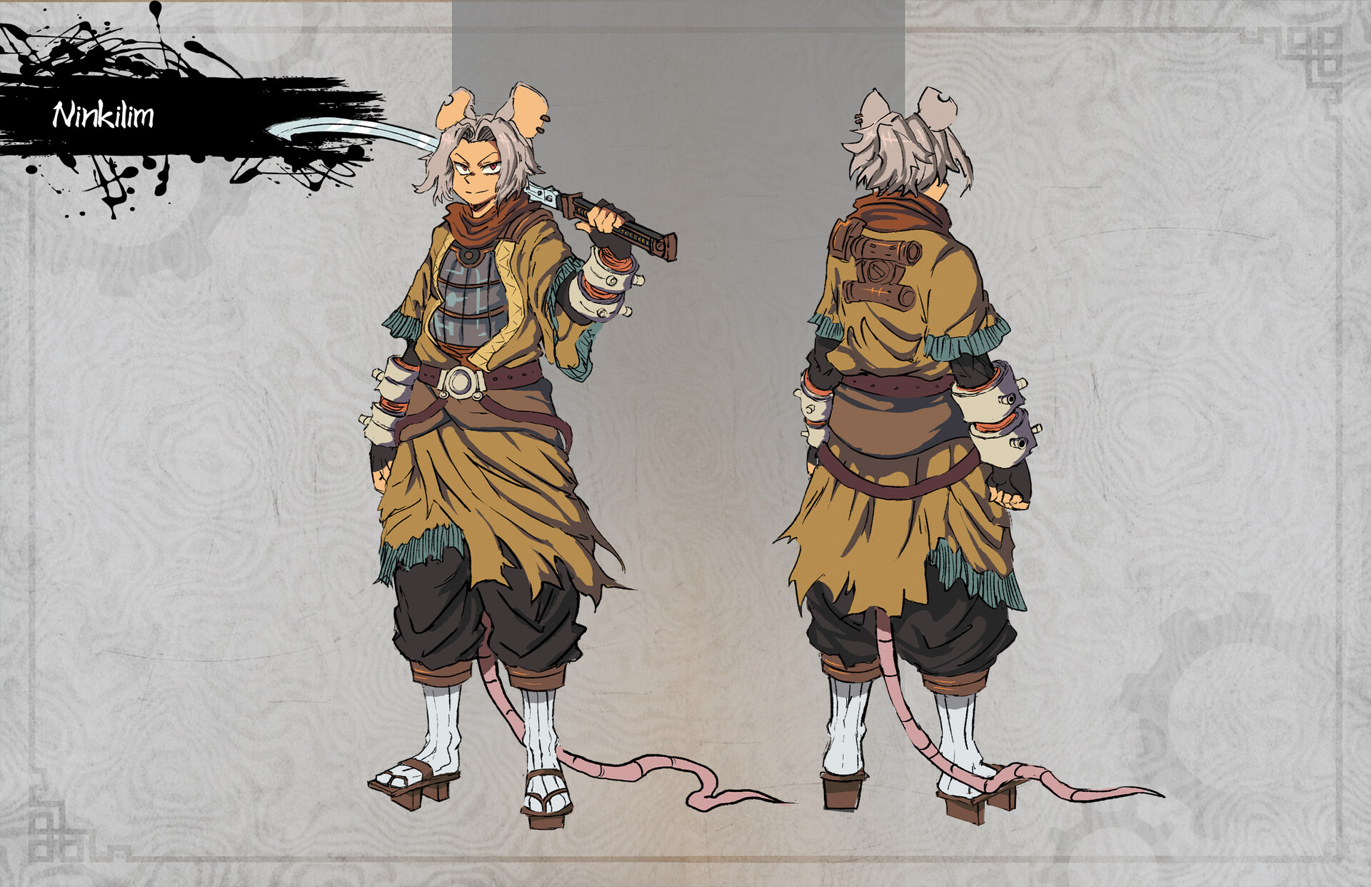 ArtStation - Rat God: Ninkilim Concept Art